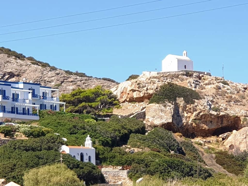 Galissas Beach Town in Syros Island - Unfolding Greece