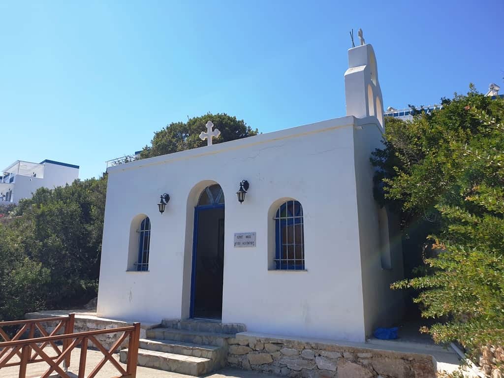 Galissas Beach Town in Syros Island - Unfolding Greece