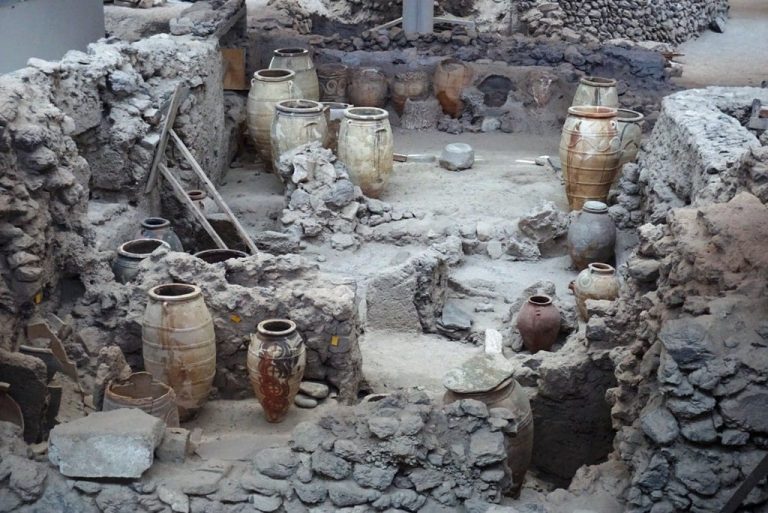 The Archaeological Site of Akrotiri in Santorini - Unfolding Greece