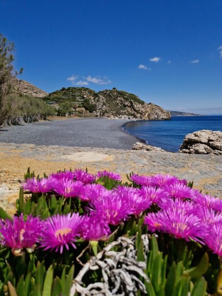 Mavra Volia Beach in Chios - Unfolding Greece