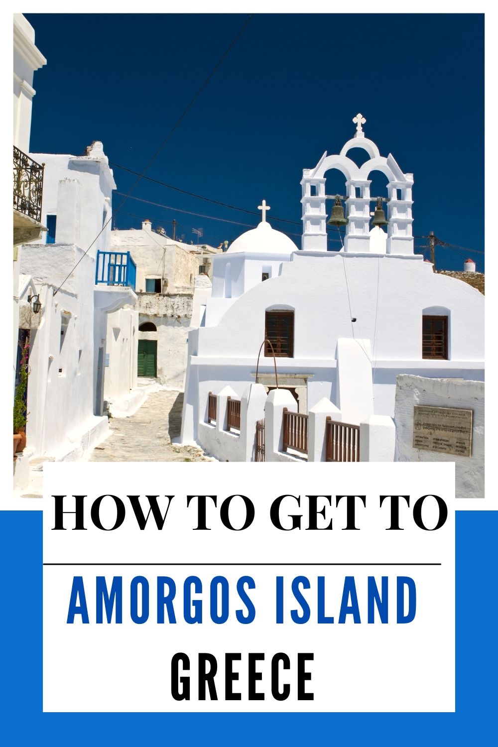 How to get to Amorgos - Unfolding Greece