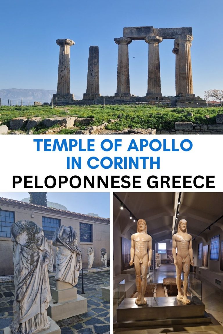 Visiting the temple of Apollo in Corinth - Unfolding Greece