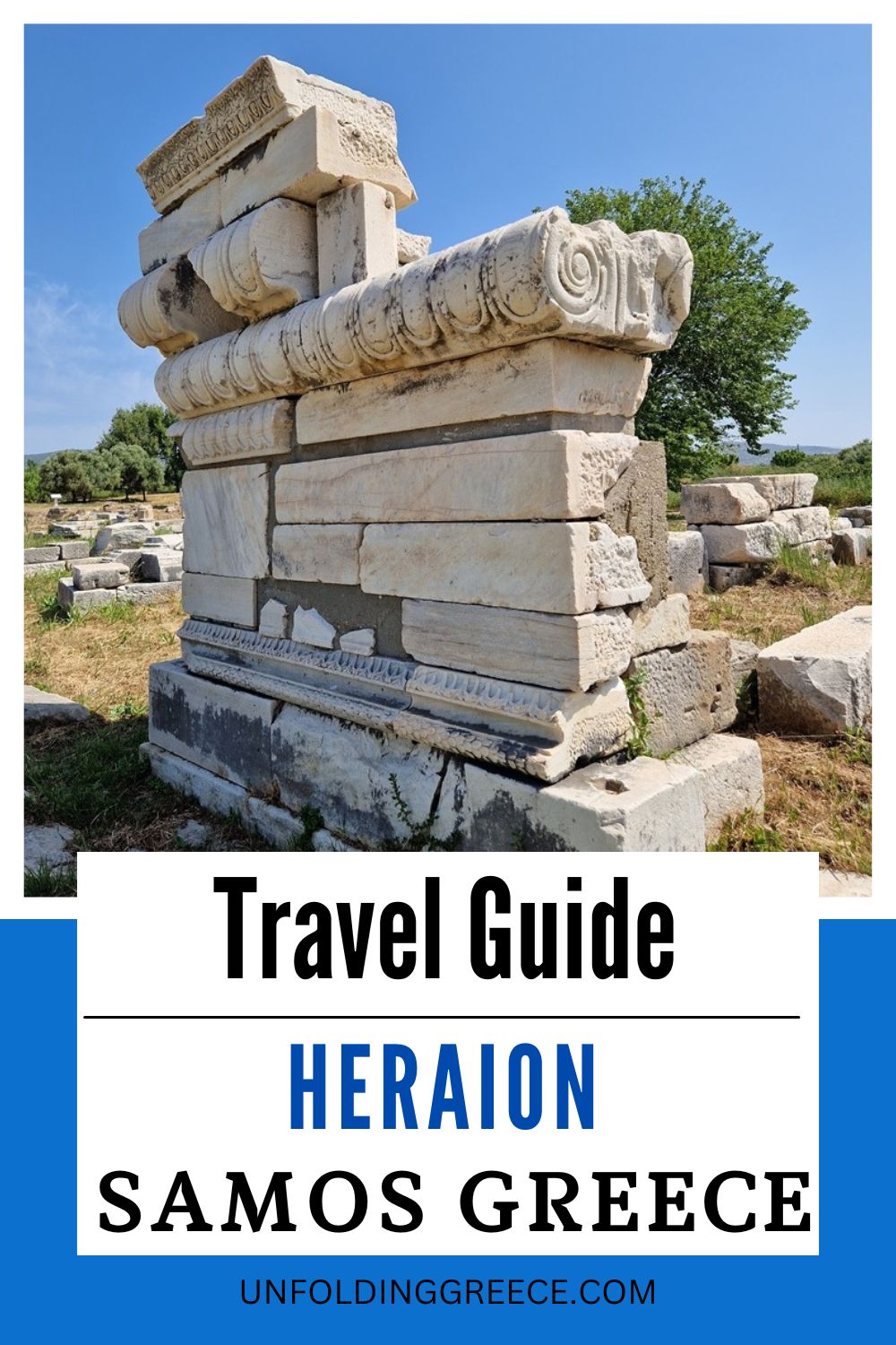 Heraion of Samos, the temple of Hera - Unfolding Greece