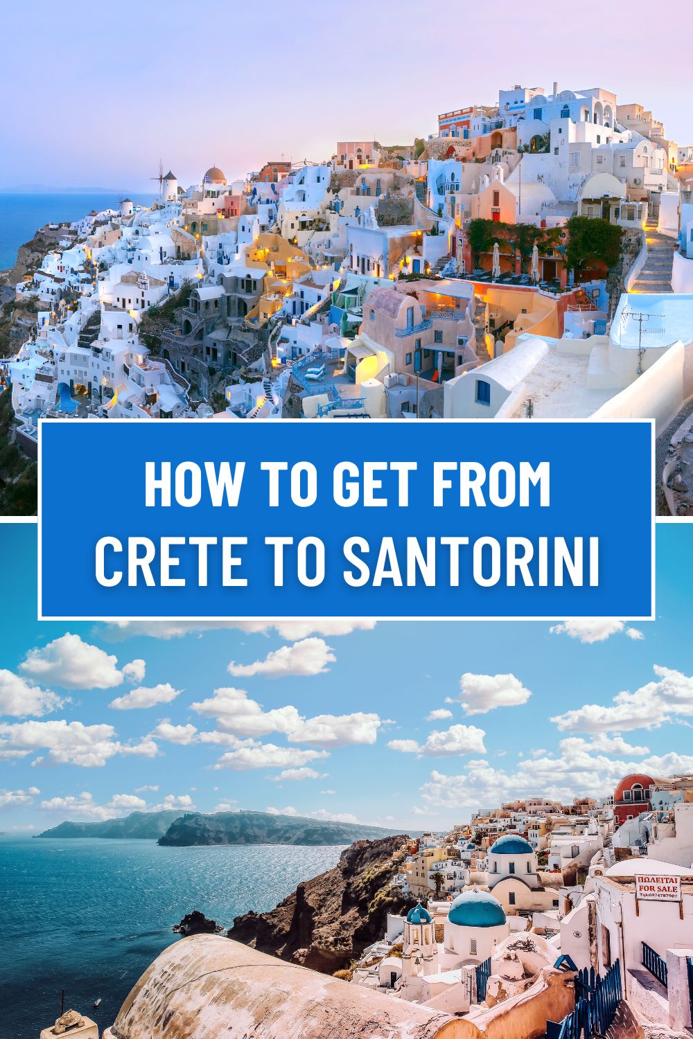 How to get from Crete to Santorini - Unfolding Greece