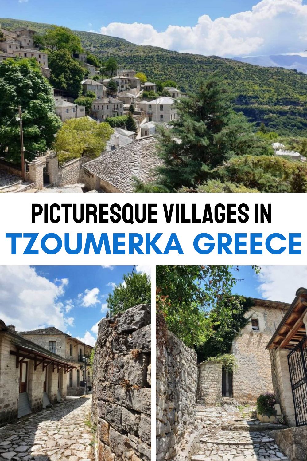 Villages of Tzoumerka in Epirus - Unfolding Greece